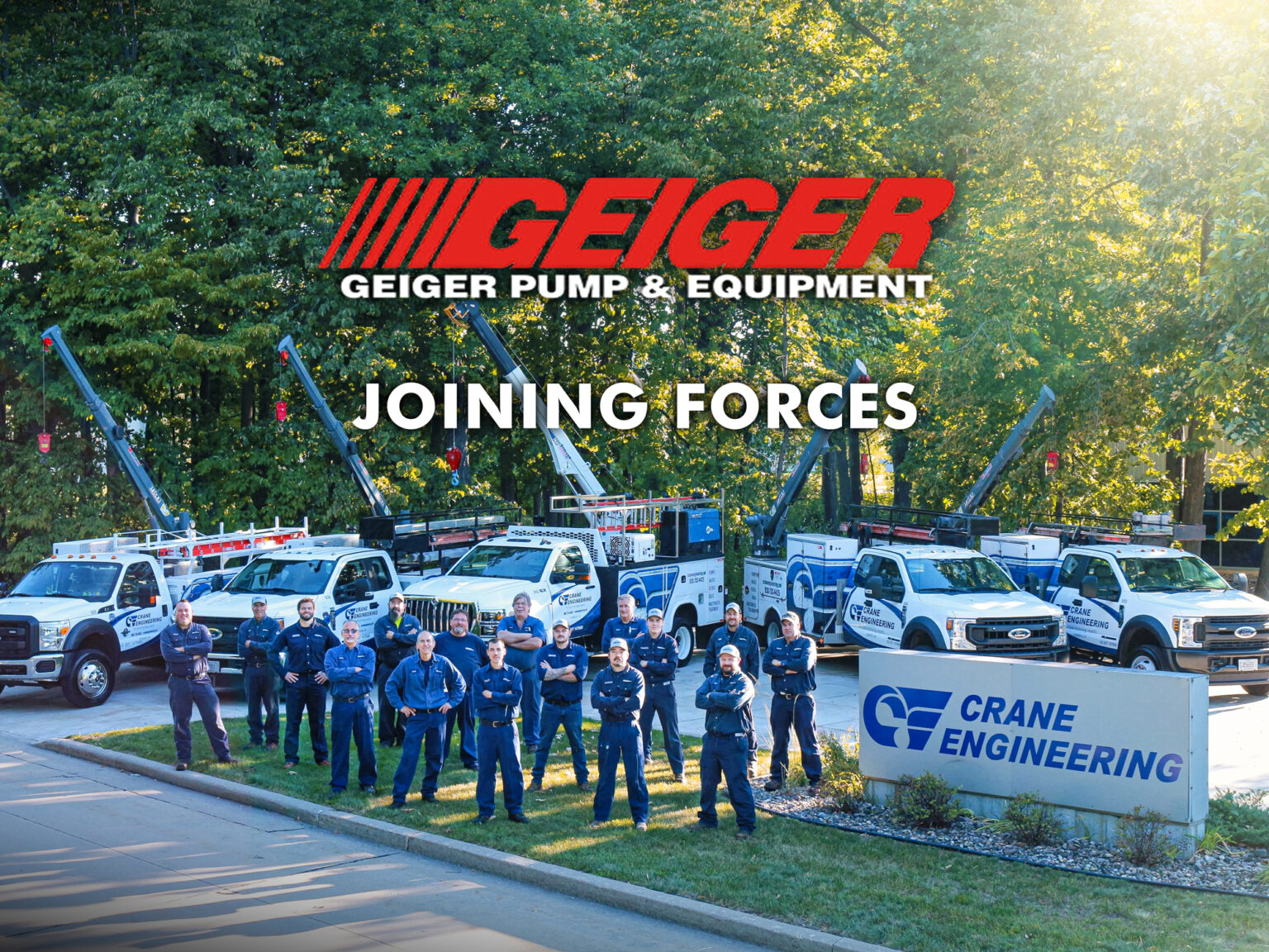 Geiger Inc. | Geiger Pump Joins Crane Engineering Platform
